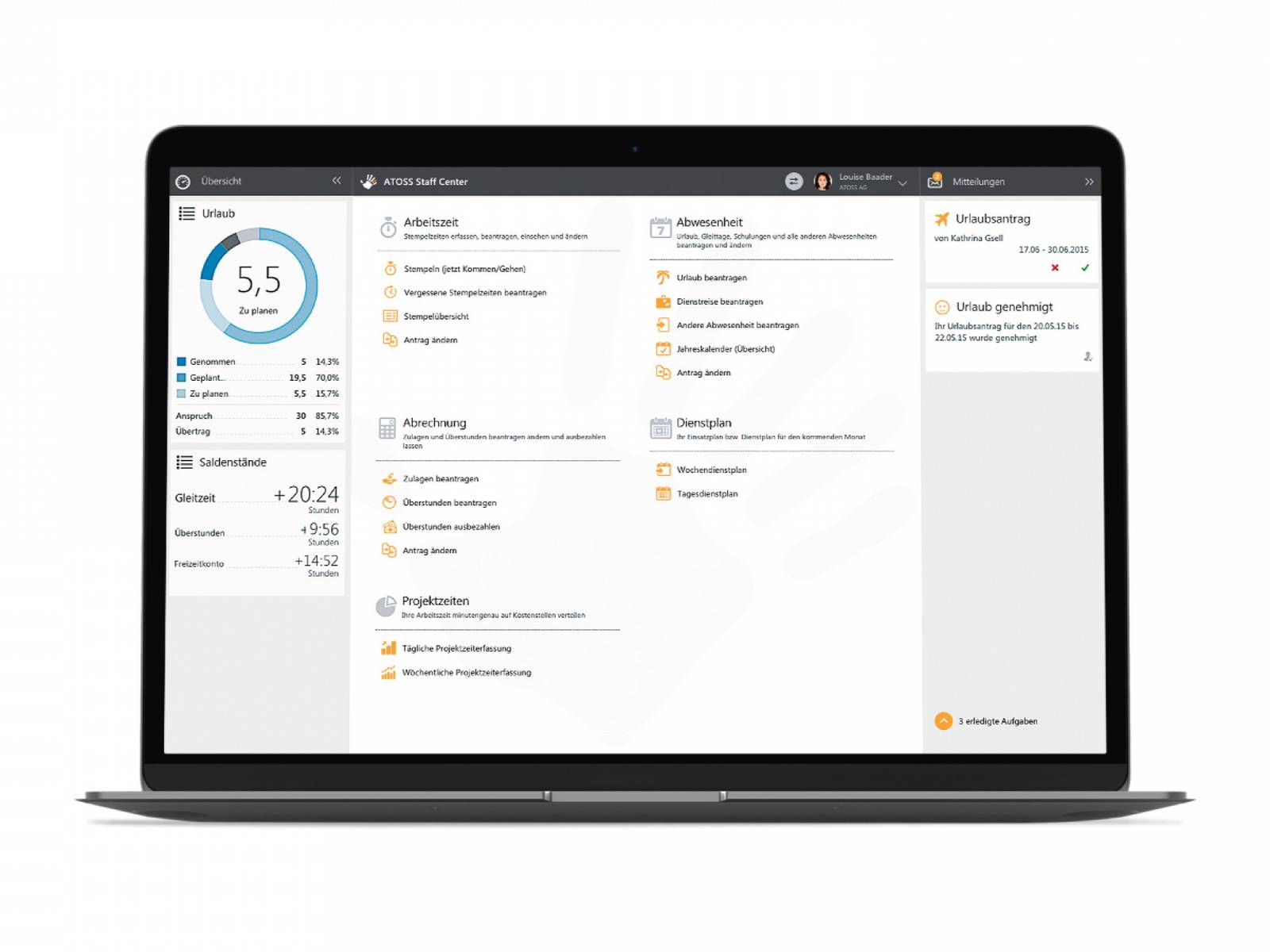 ATOSS Software für Zeiterfassung und Personaleinsatzplanung